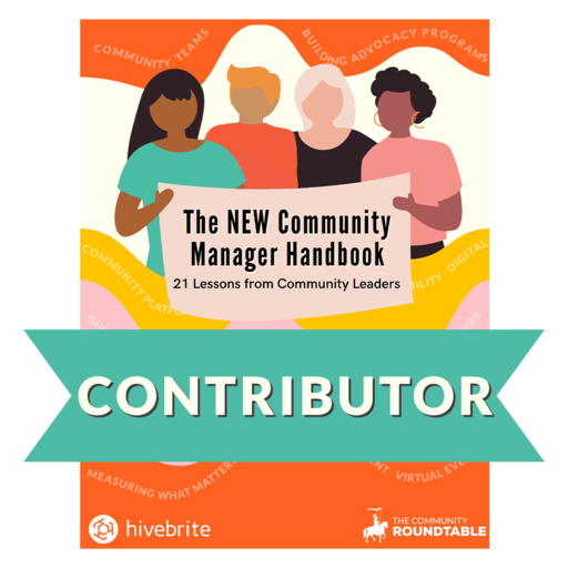 The NEW Community Manager Handbook Contributor - Credly