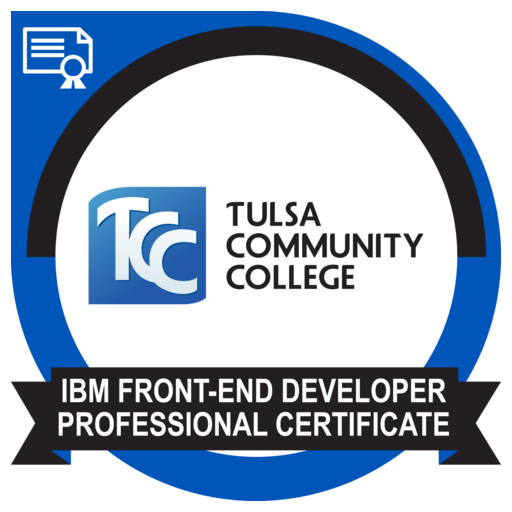 IBM Front-End Developer Professional Certificate - Credly