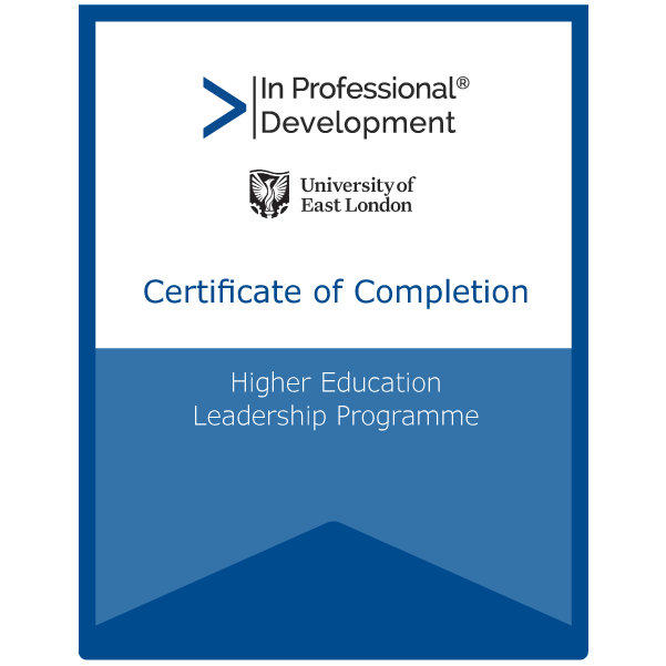 Higher Education Leadership Programme - Credly