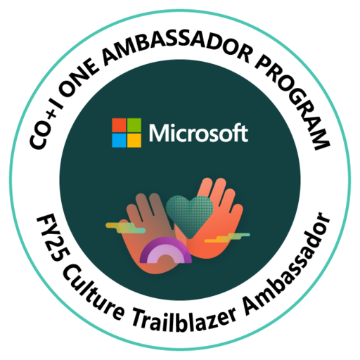 One Ambassadors Program Culture Trailblazer - Credly