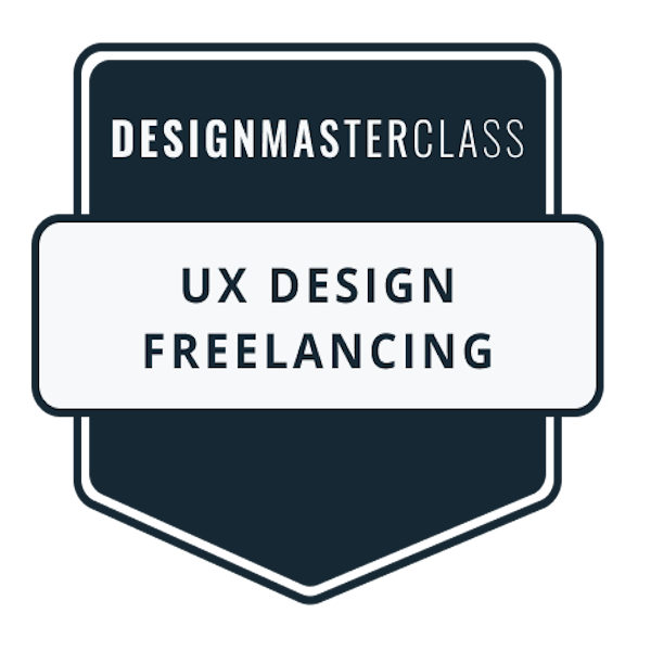 Design Masterclass - Freelancing for UX/UI Designers - Credly