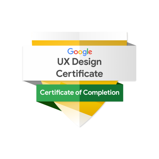 Google UX Design Certificate - Credly