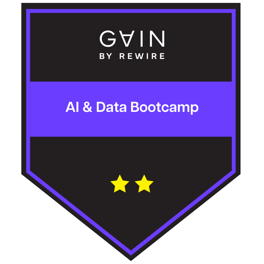 AI & Data Bootcamp 2-Star Program - Credly