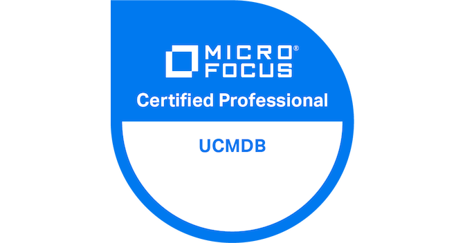 UCMDB 2019.11 Certified Professional - Credly