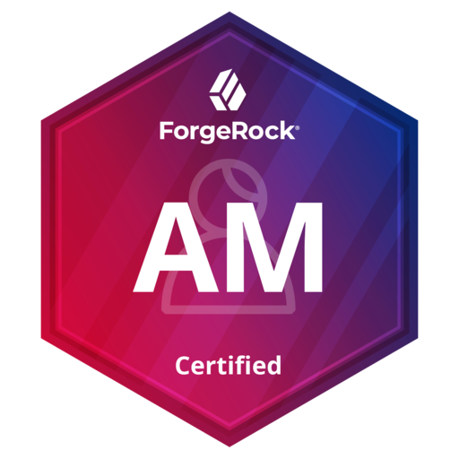 ForgeRock Certified Access Management Specialist - Credly