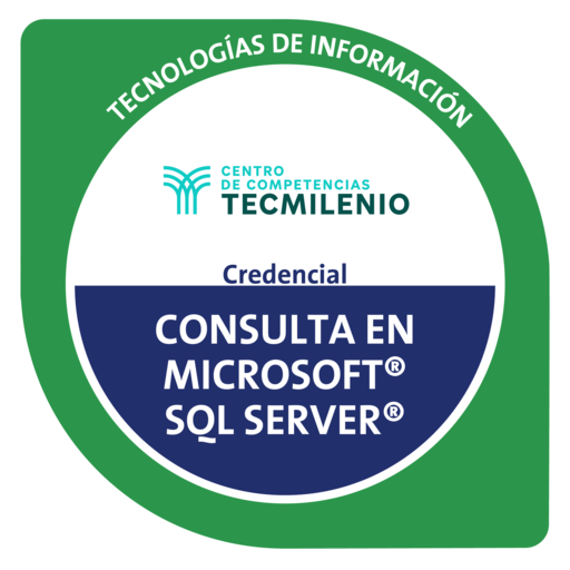 Credencial Consulta en Microsoft® SQL Server® - Credly