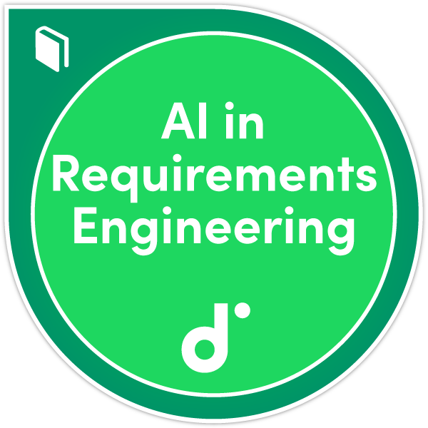 Participation in the course: AI in Requirements Engineering - Credly