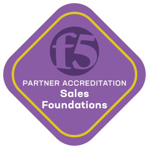 F5 Partner Accreditation-Sales Foundations - Credly