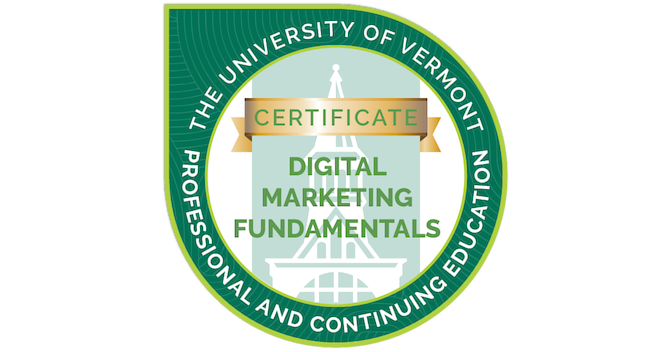 Digital Marketing Fundamentals Certificate - Credly