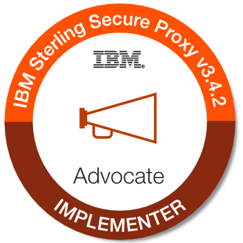IBM Sterling Secure Proxy v3.4.2- Implementer - Credly