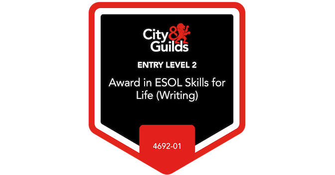 Entry Level Award in ESOL Skills for Life (Writing) (Entry 2) (4692-01 ...