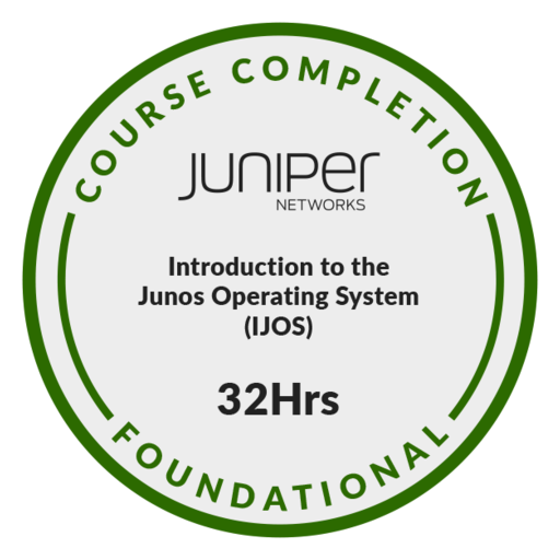 Introduction to the Junos Operating System (IJOS) - Credly