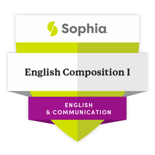 English Composition I (ENG1001 - 2021) - Credly
