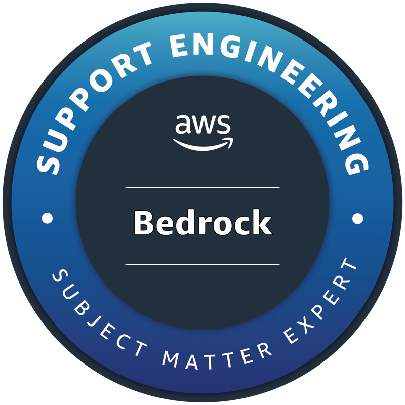 Bedrock Subject Matter Expert - Credly