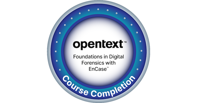 OpenText Course Completion - Foundations in Digital Forensics with ...