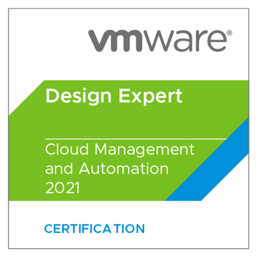 VMware Certified Design Expert - Cloud Management and Automation 2021 ...