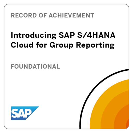 Introducing SAP S/4HANA Cloud for Group Reporting - Record of ...