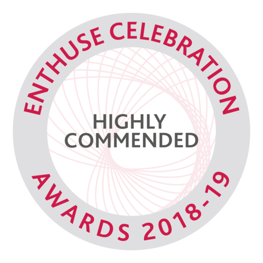 The 2019 ENTHUSE Partnership of the year- Highly commended - Credly