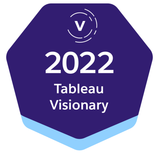 2022 Tableau Visionary - Credly