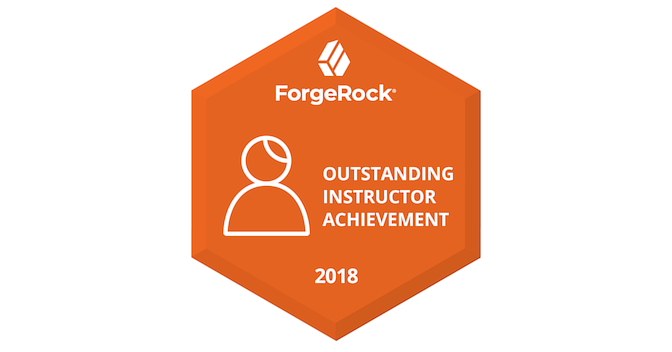 2018 Outstanding Instructor Achievement Award - Credly