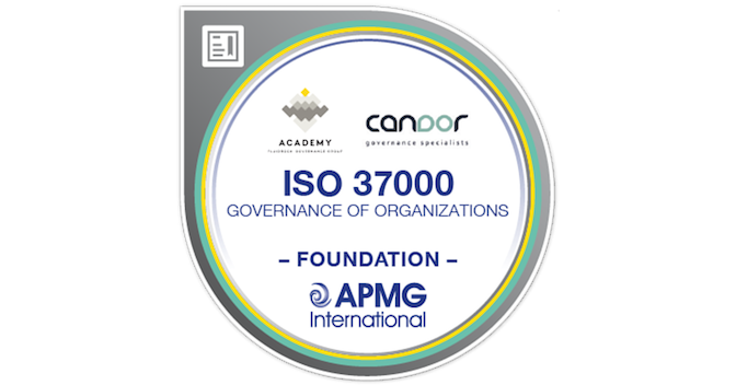 ISO 37000 Governance of Organizations Foundation - Credly