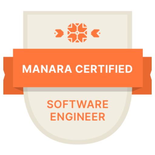 Manara-Certified Software Engineer - Credly