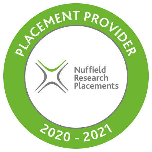 Nuffield Research Placement Provider 2020/2021- Organisation - Credly