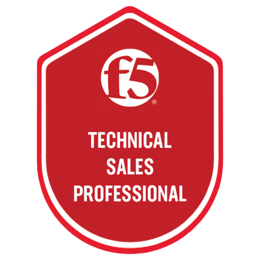 F5 Technical Sales Professional - Credly