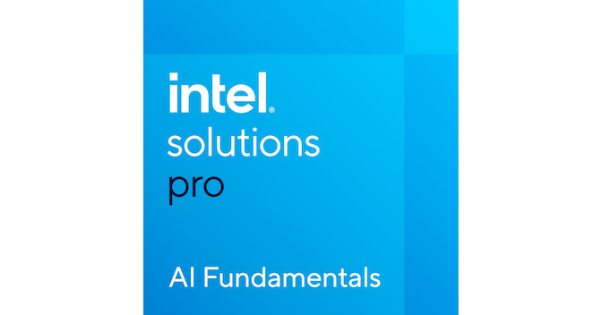Intel® Solutions Pro - AI Fundamentals - Credly