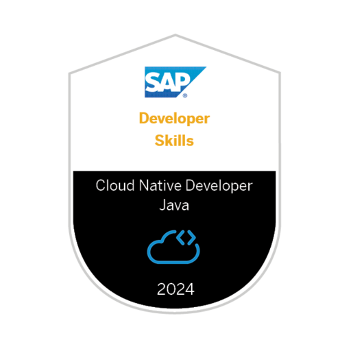 Developer Skills 2024 - Cloud Native Developer Java - Credly