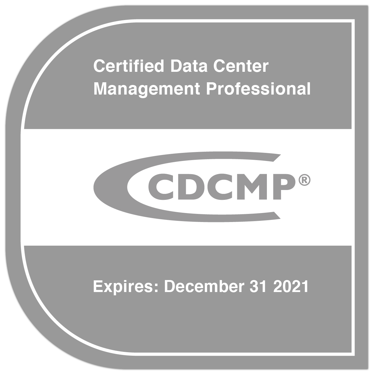 Certified Data Center Management Professional Cdcmp® Credly