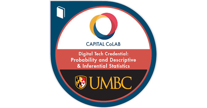 Digital Tech Credential: Probability and Descriptive and Inferential Statistics - Credly