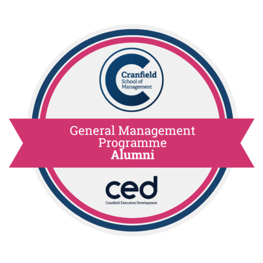Cranfield General Management Programme - Credly