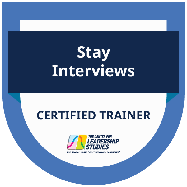 Stay Interviews Certified Trainer - Credly