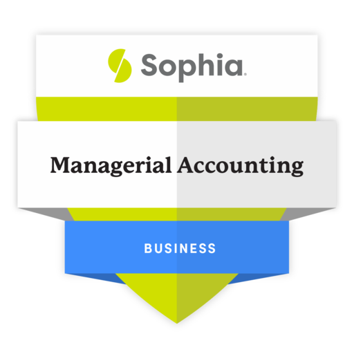 Managerial Accounting (BUSI1011) - Credly