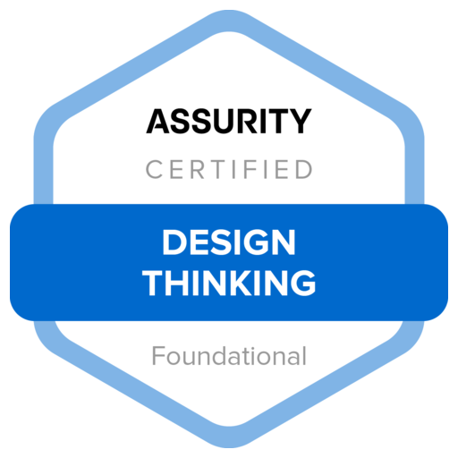 Assurity Certified: Fundamentals of Design Thinking - Credly