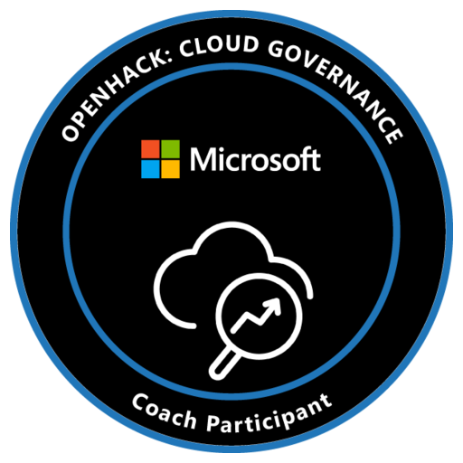 OpenHack: Cloud Governance Coach - Credly