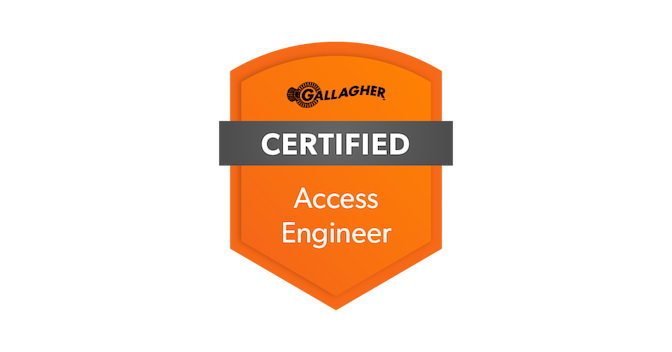 Gallagher Security Access Engineer - Credly
