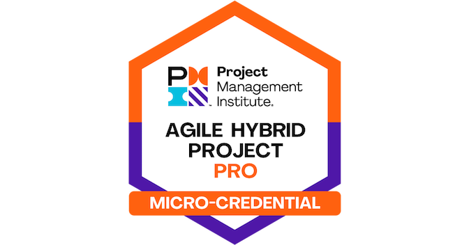Agile Hybrid Project Pro - Credly