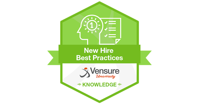 Knowledge Badge: New Hire Best Practices - Credly