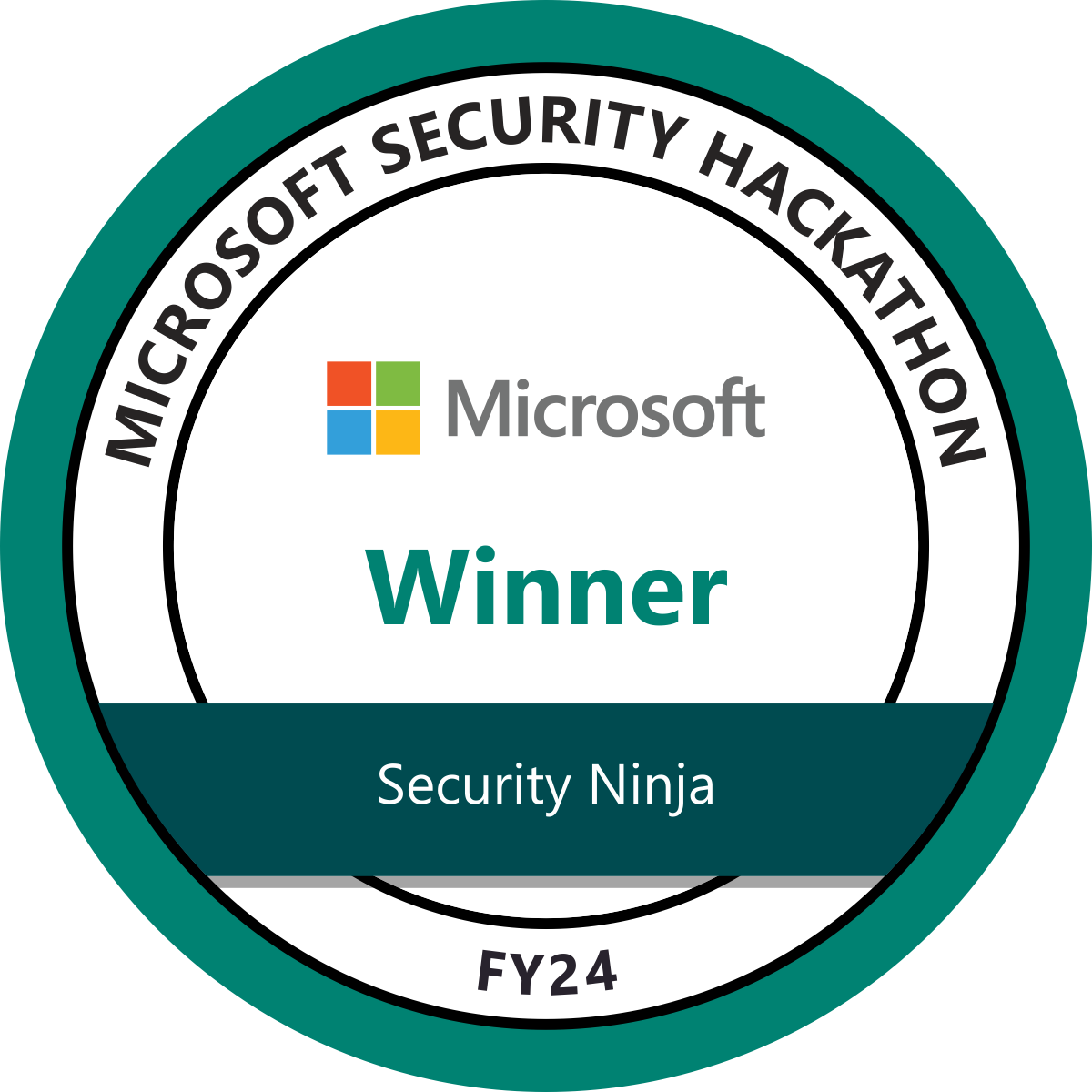 Microsoft Security Hackathon —Winner - Credly
