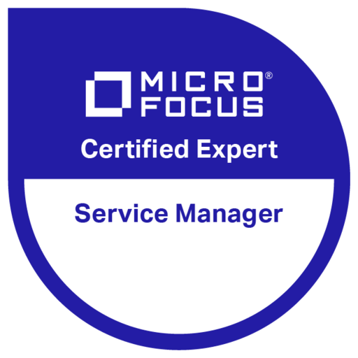 Service Manager v9.5 Certified Expert - Credly