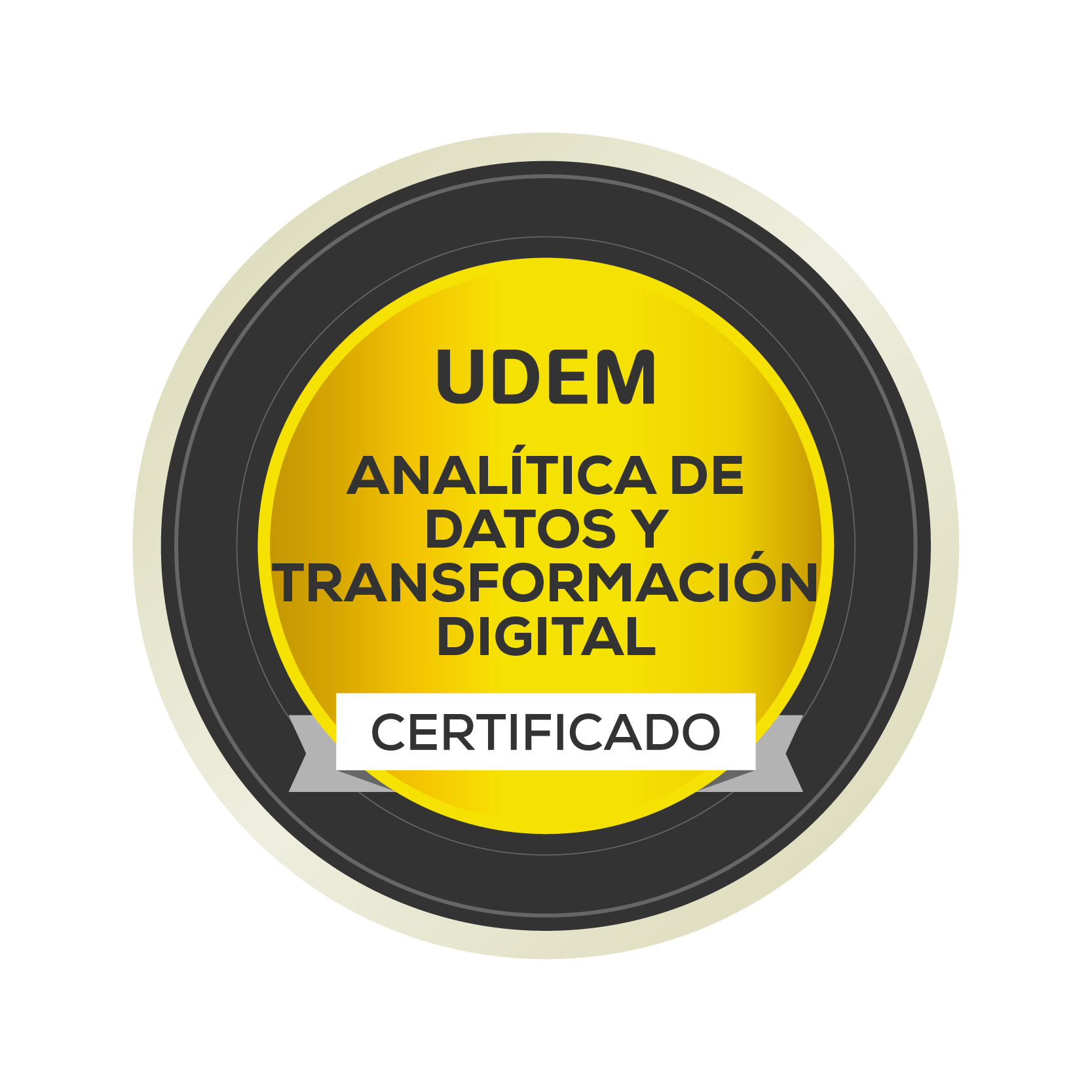 Certificado en Analítica de Datos y Transformación Digital - Credly
