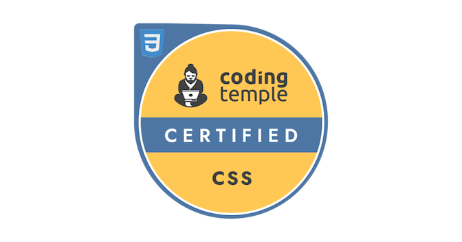 CSS Certified - Credly
