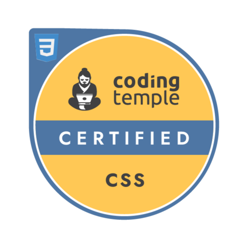 CSS Certified - Credly