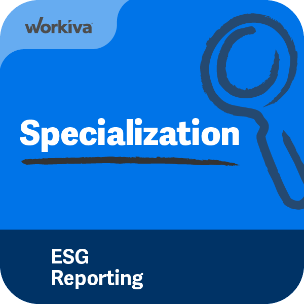 ESG Specialization - Credly