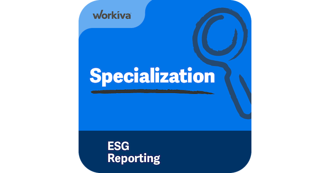 ESG Specialization - Credly