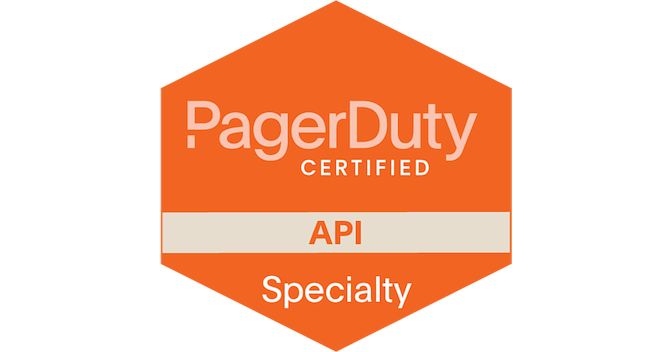PagerDuty API Certification - Credly