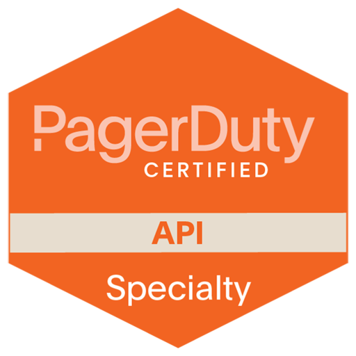 PagerDuty API Certification - Credly