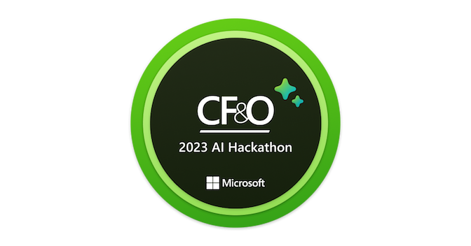 CF&O AI Hackathon 2023 - Credly